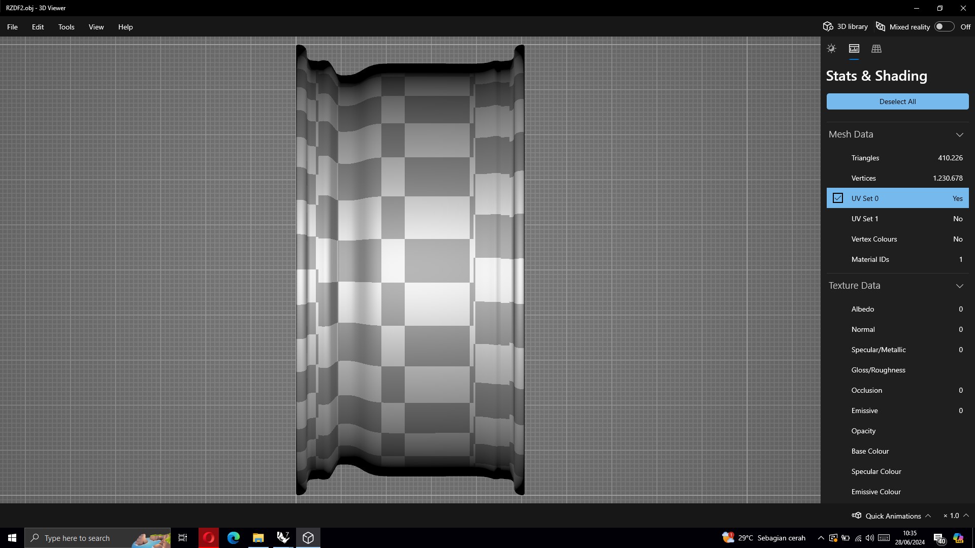 Yokohama Advan RZ-DF2 3D Model - TurboSquid 2248002