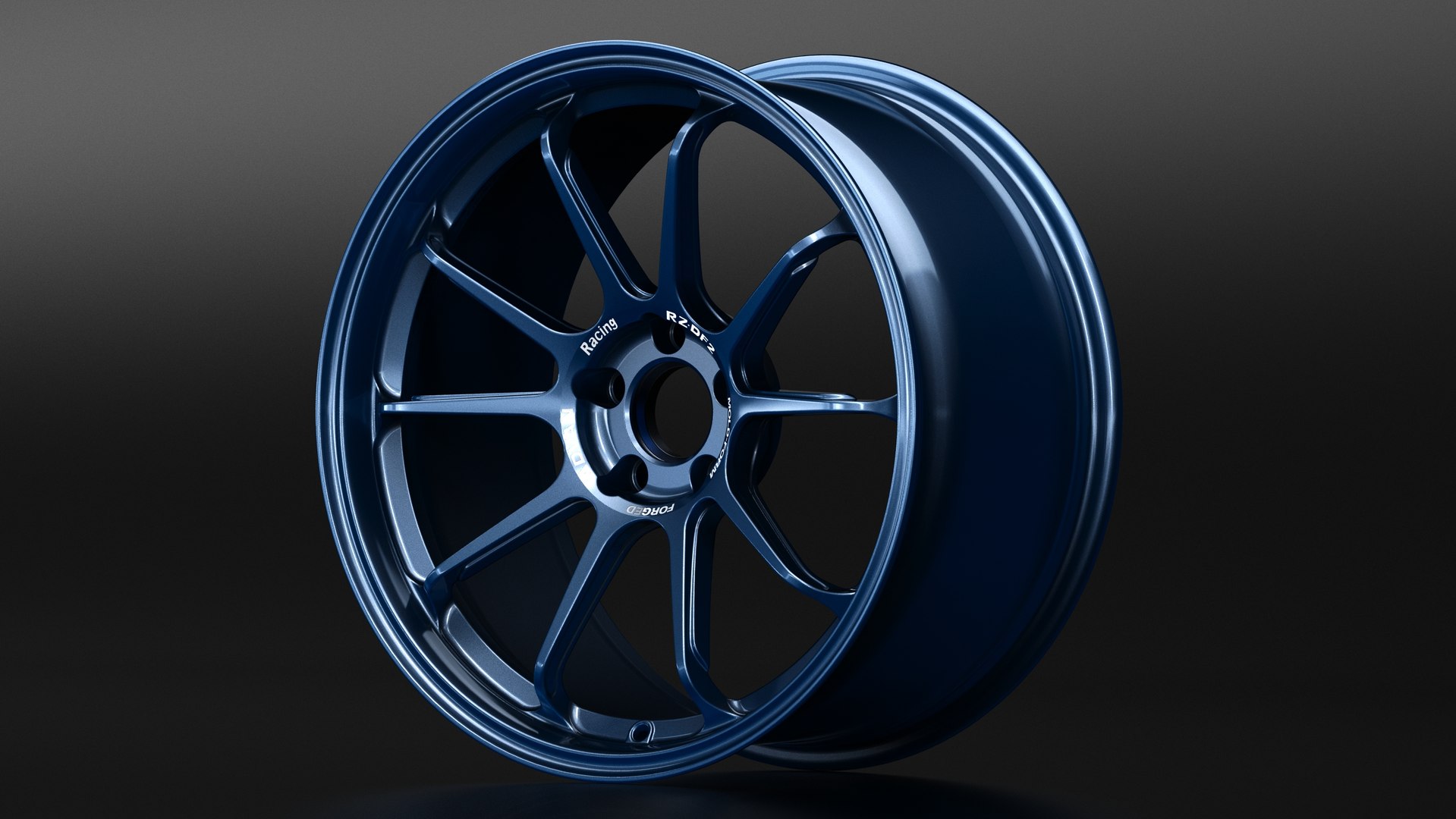 Yokohama Advan RZ-DF2 3D Model - TurboSquid 2248002