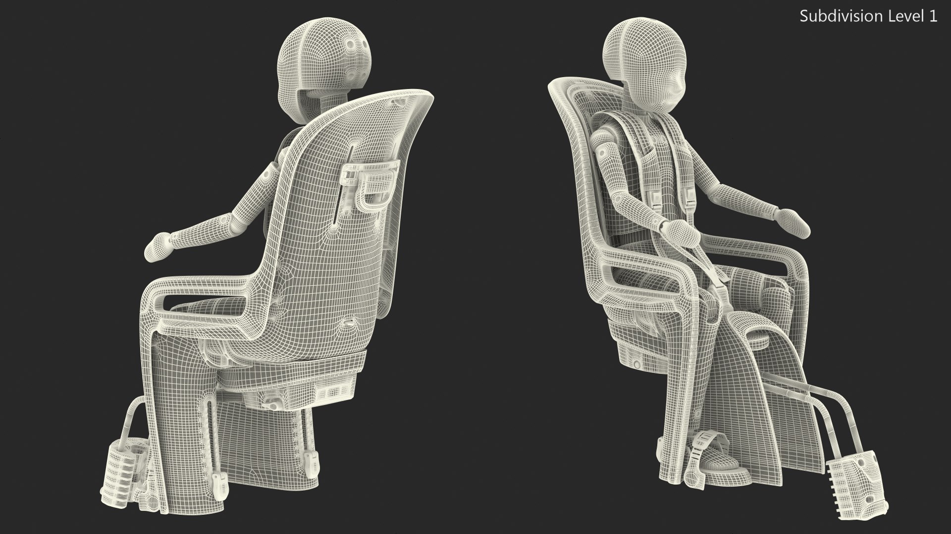 Child Crash Test Dummy 3D Model - TurboSquid 1685255