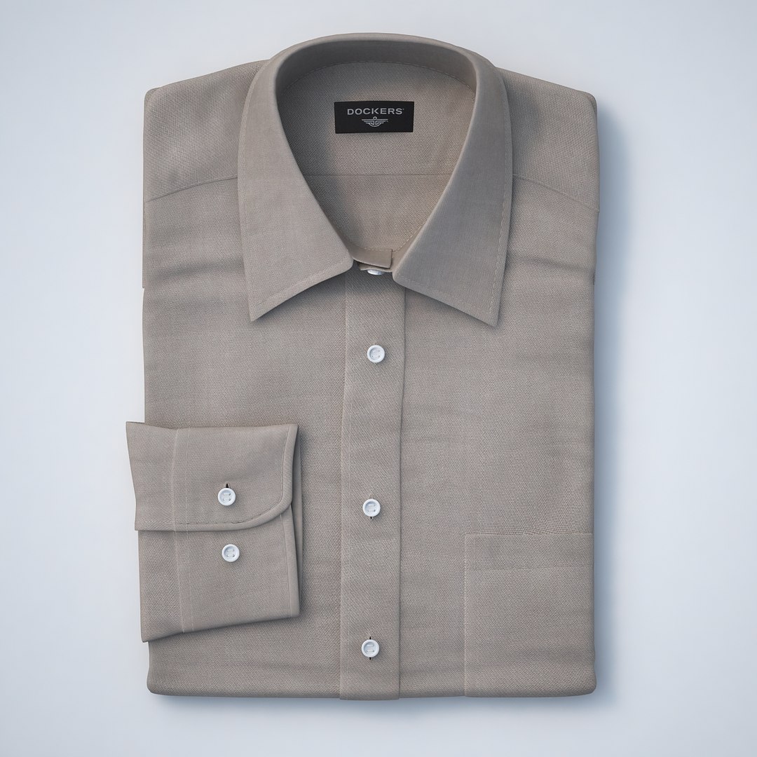 - dockers folded shirt 3d 3ds