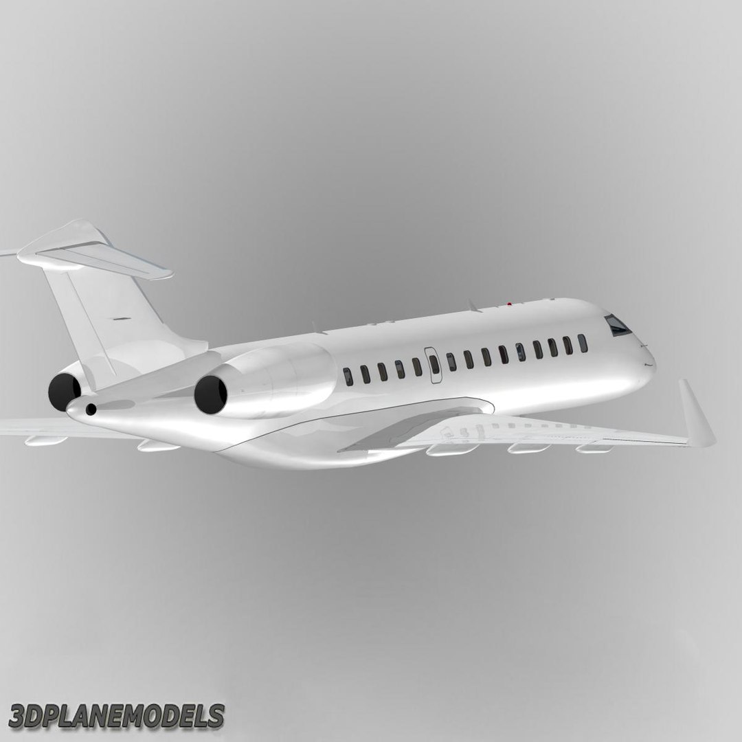 3d Model Bombardier Global
