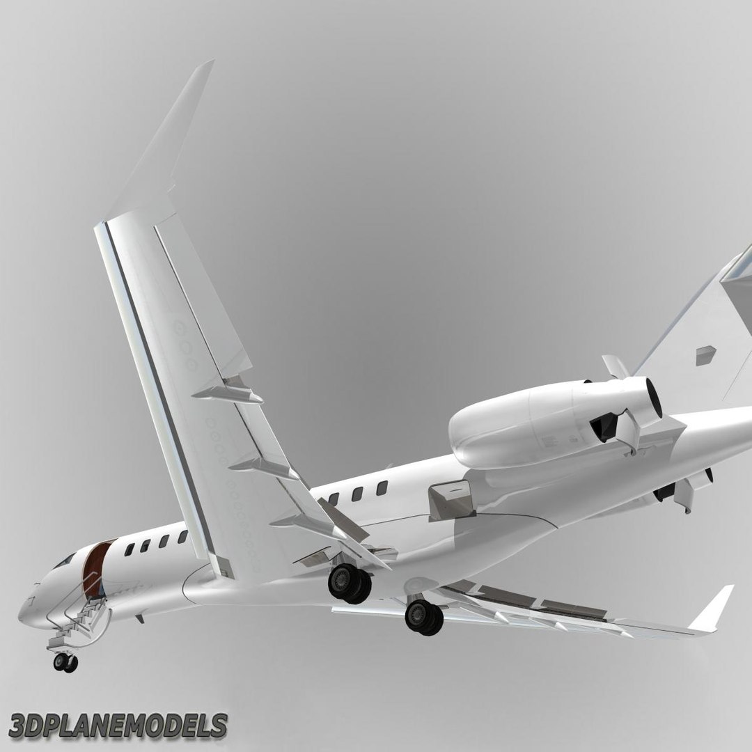 3d Model Bombardier Global