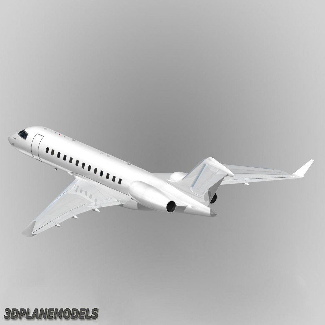 3d Model Bombardier Global
