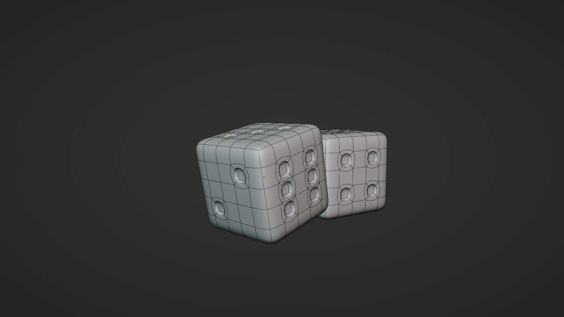 Pair Of Dices 3D - TurboSquid 2084516