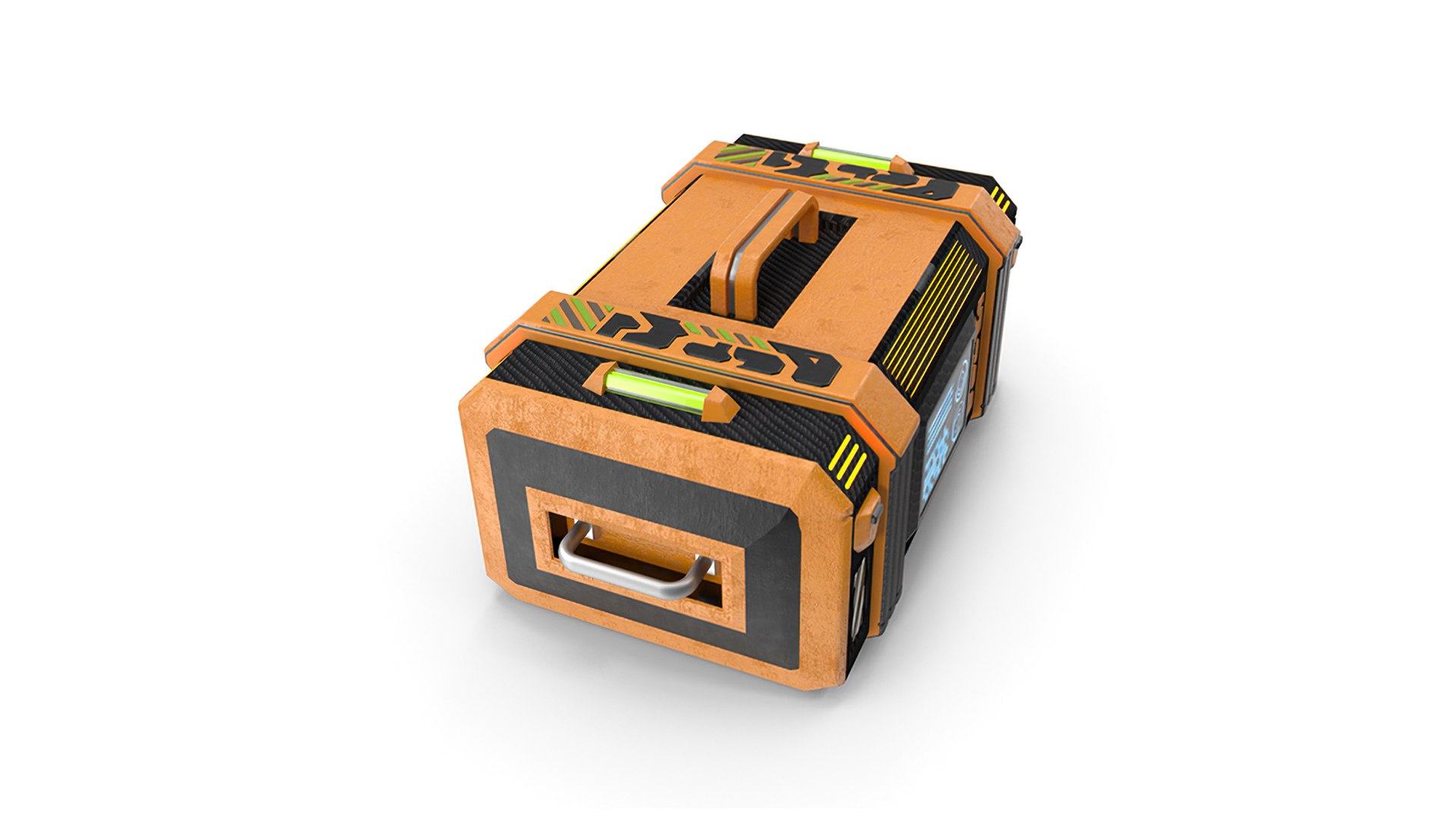 Sci-Fi Loot Chest 3D Model - TurboSquid 2147269