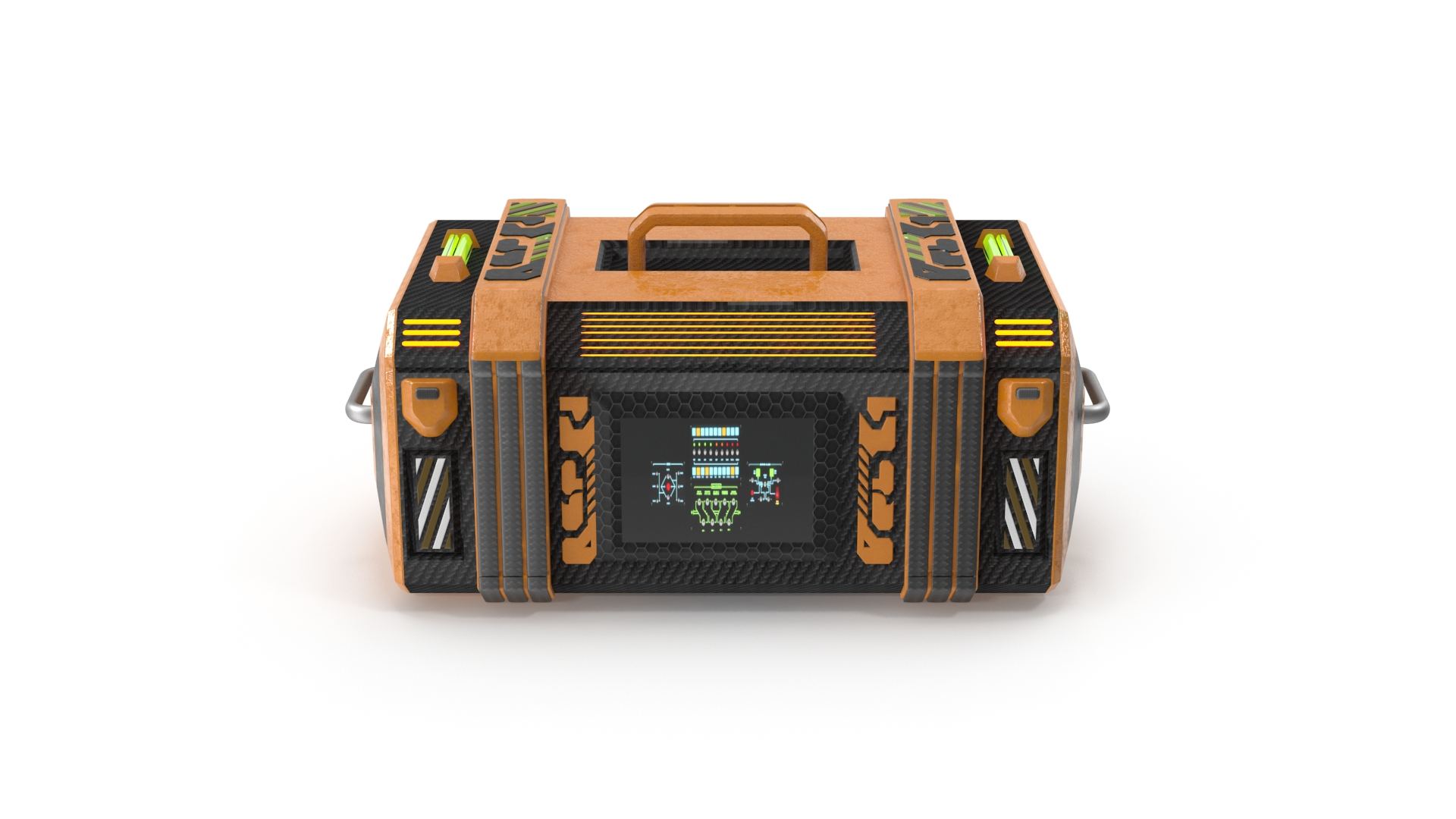 Sci-Fi Loot Chest 3D Model - TurboSquid 2147269