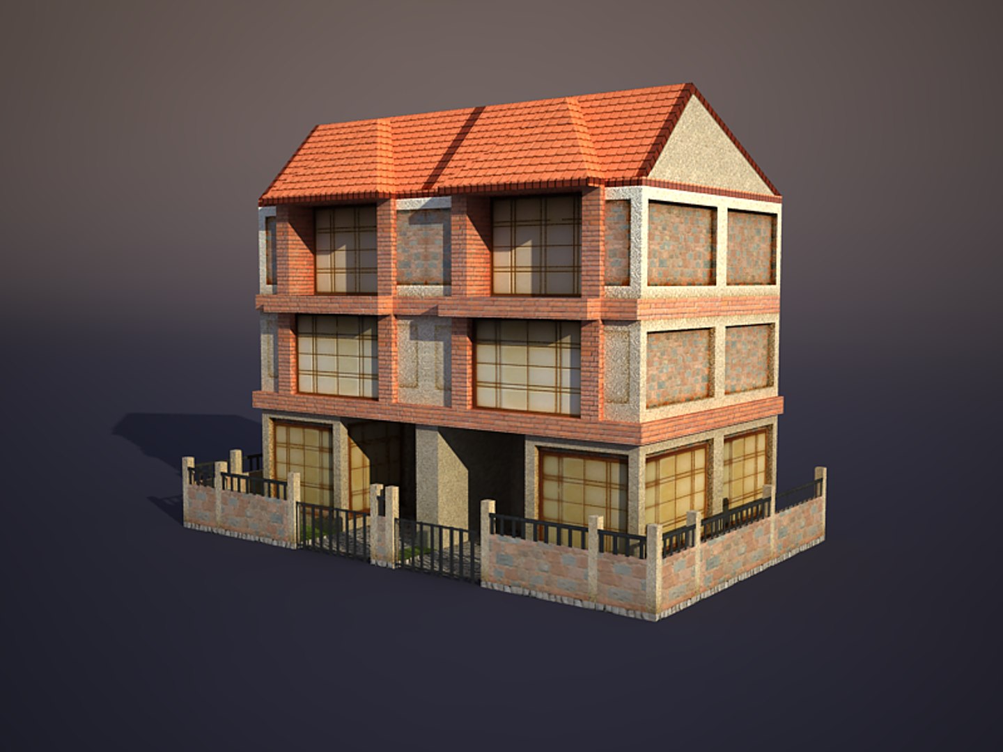 3d Max House Apartment
