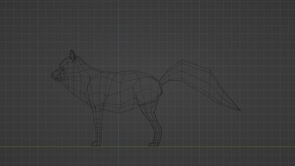 Ultra Low Poly Wolf 3D - TurboSquid 1841693