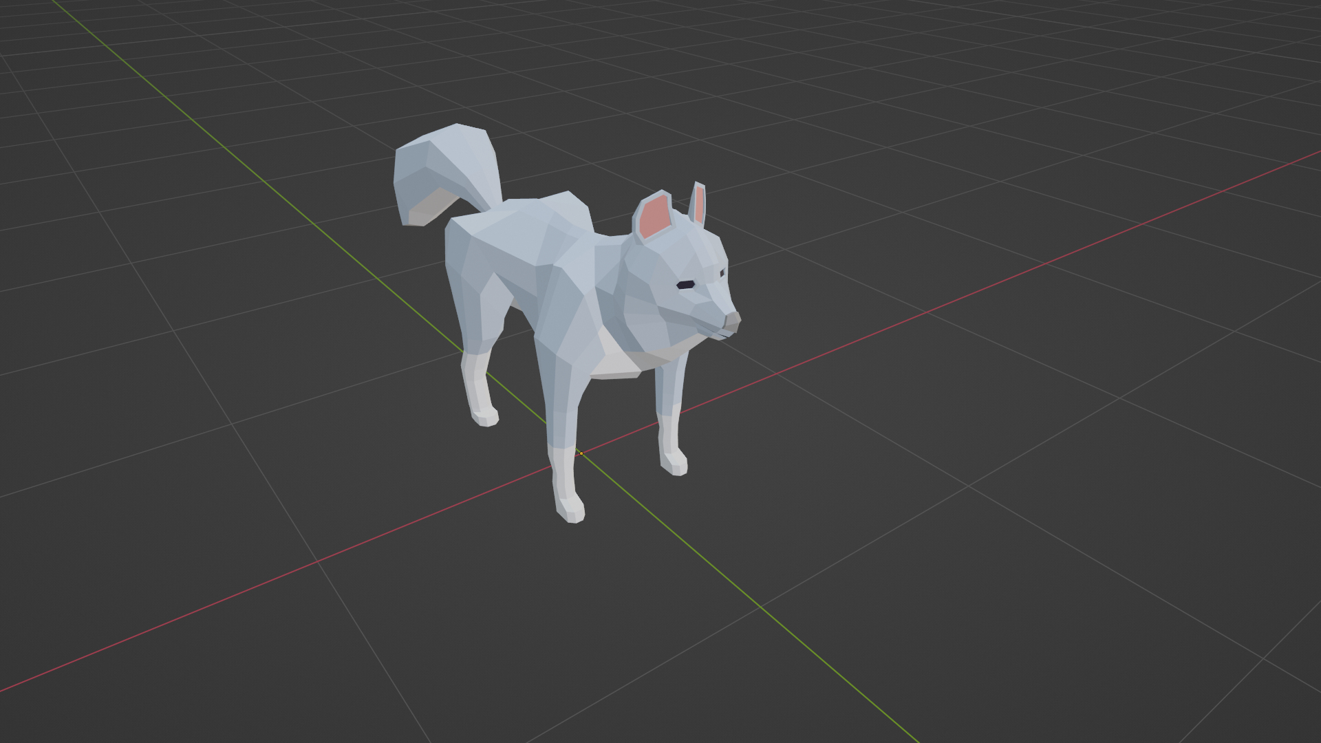 Ultra Low Poly Wolf 3D - TurboSquid 1841693