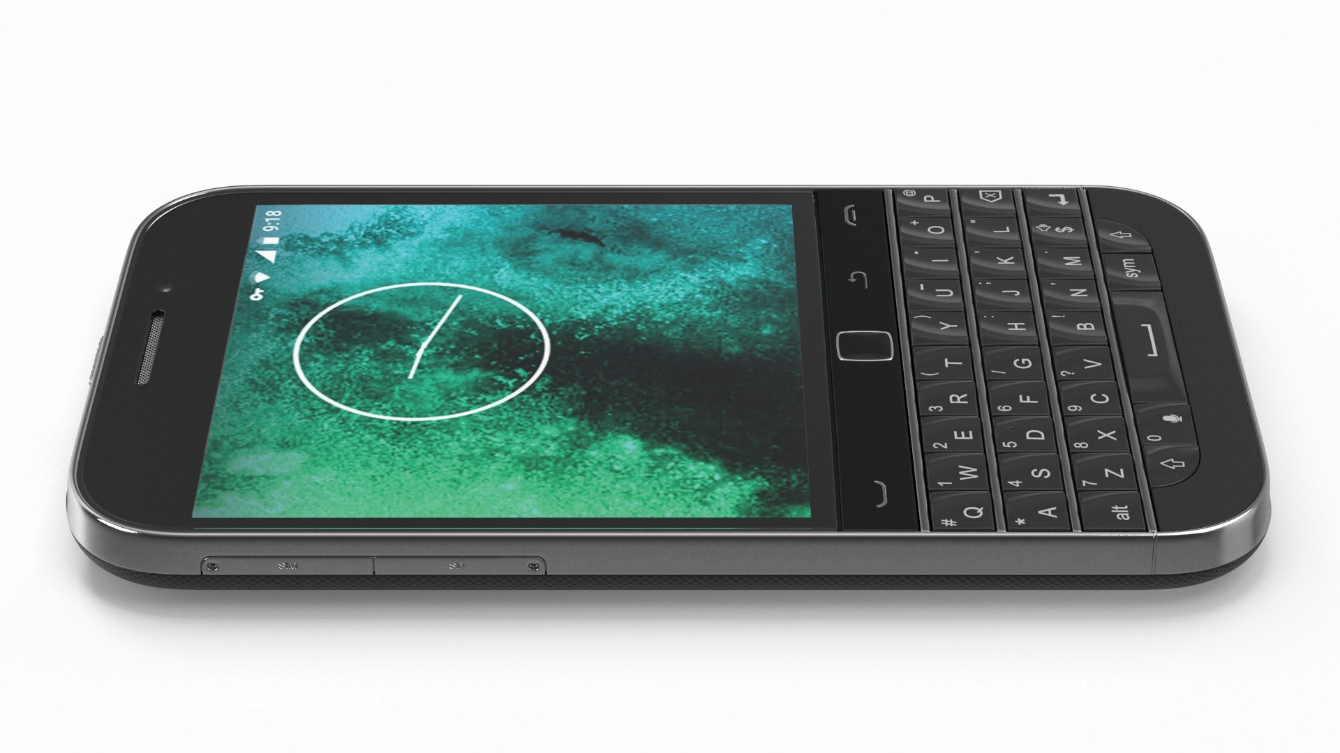 Premium Smartphone With Qwerty Keyboard Silver 3D Model - TurboSquid ...