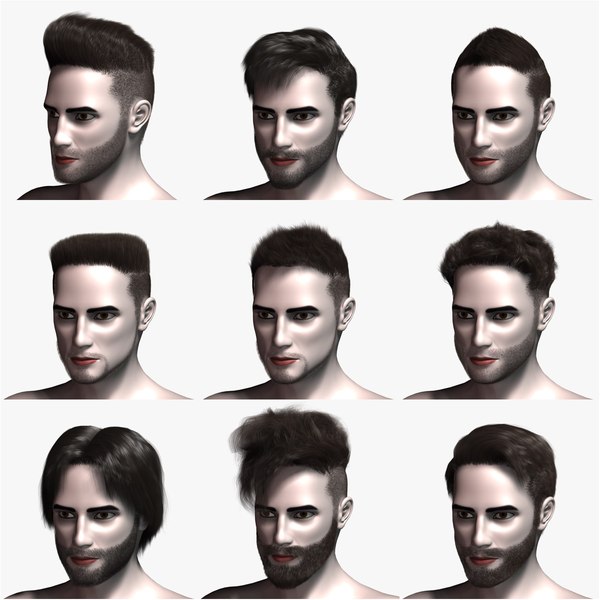 3D Beard Models | TurboSquid