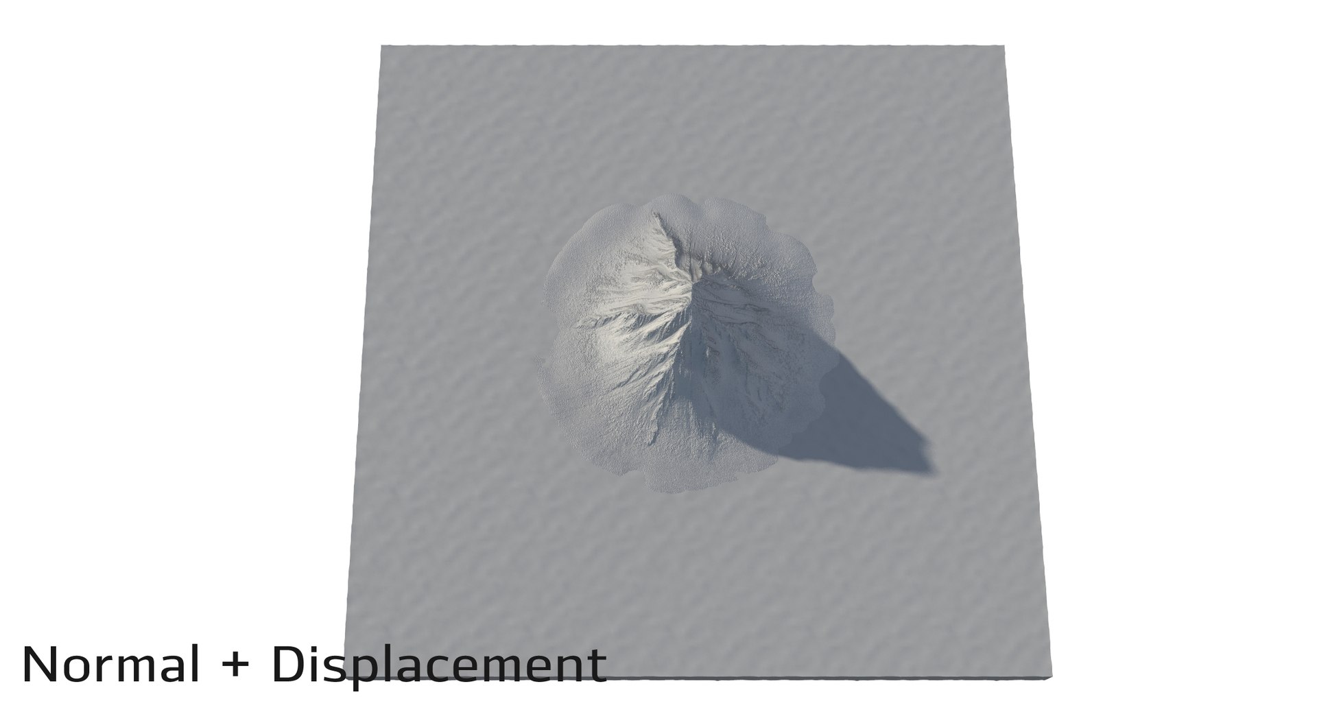 3D mount island - TurboSquid 1257683