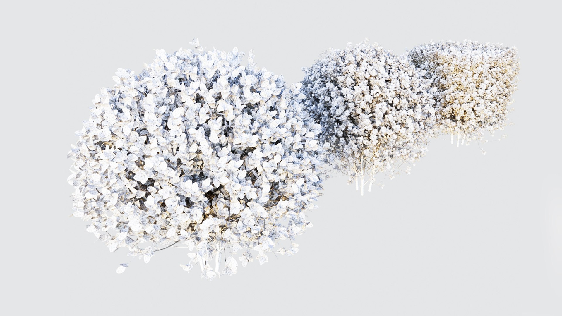 Quickset Hedge 3D Model - TurboSquid 1861933