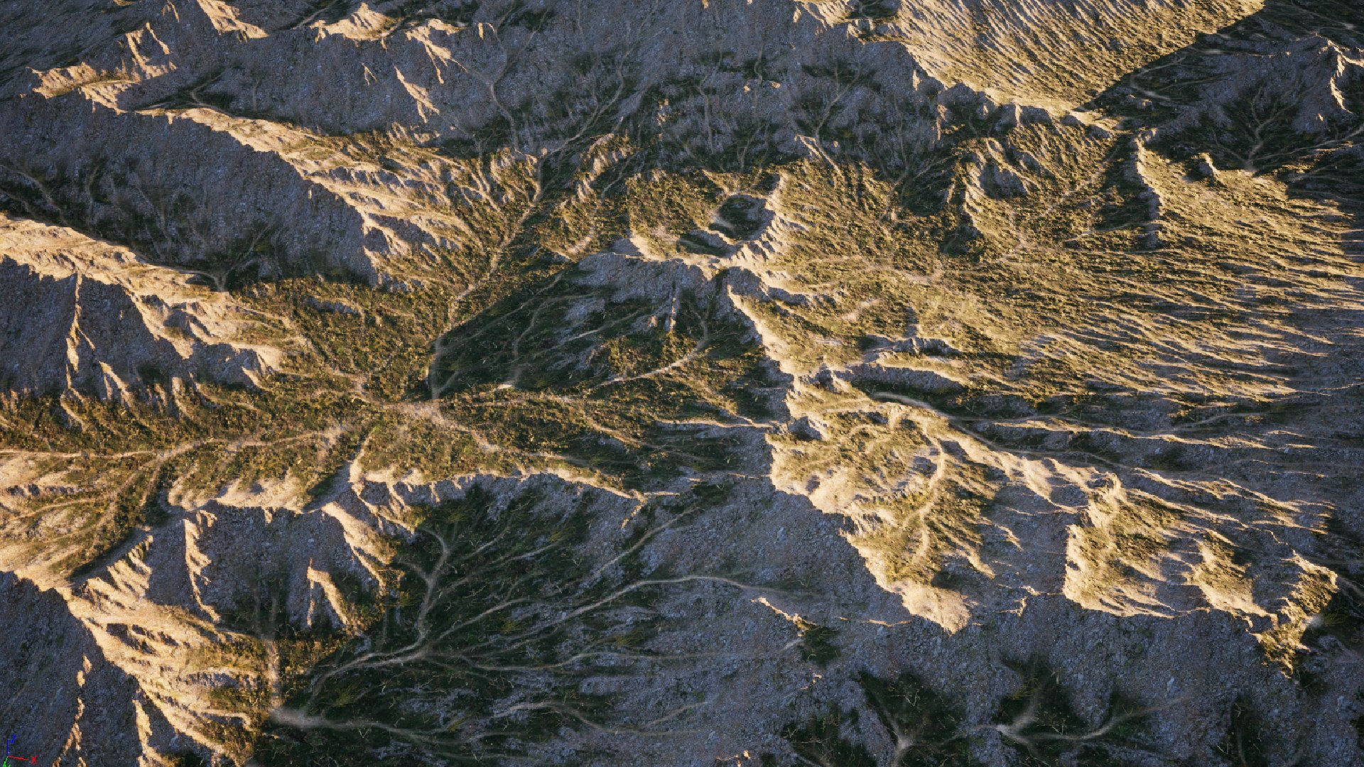 3D 2024 mountain vol1 4k 09 model - TurboSquid 2173625