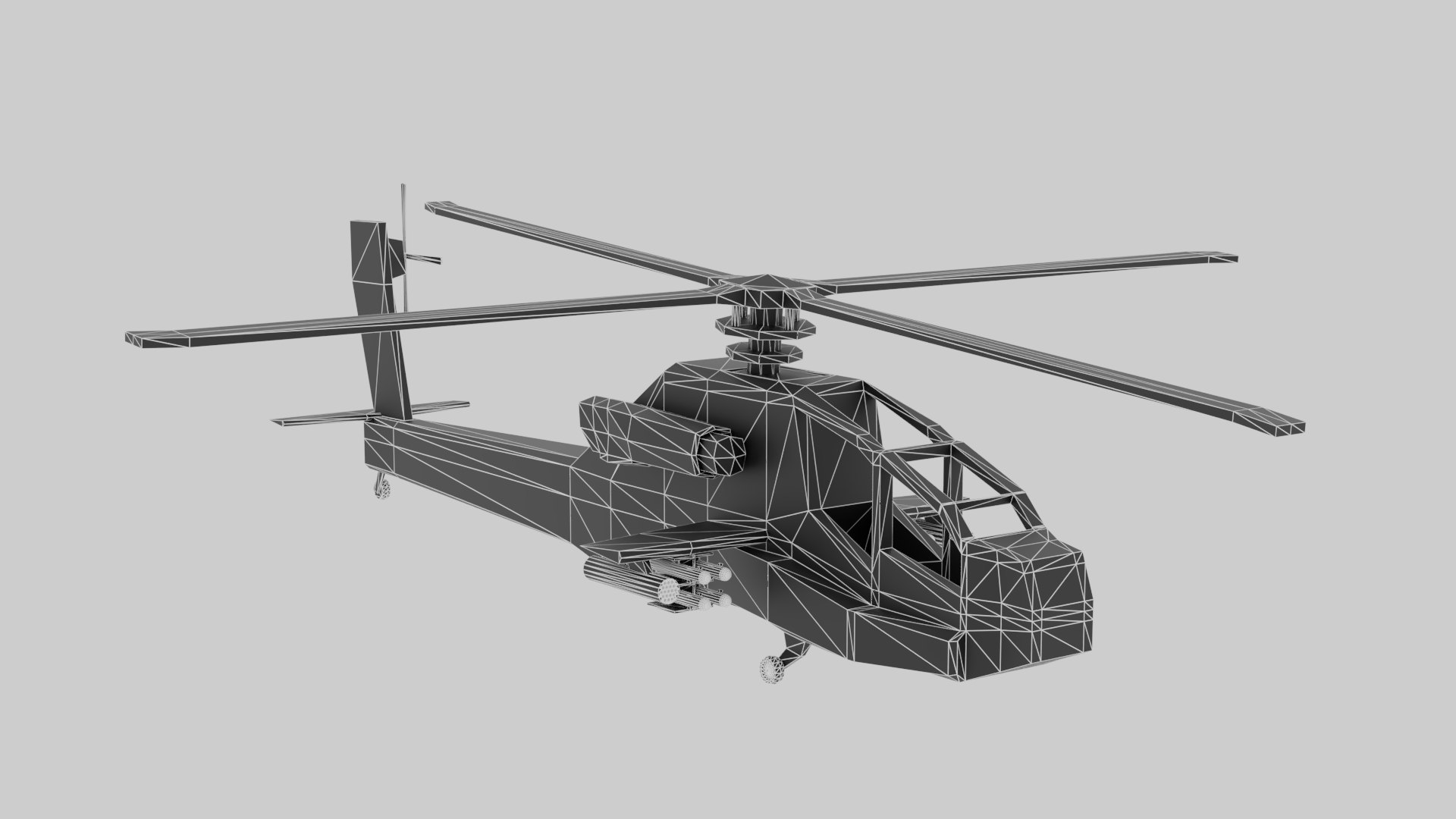 3D model helicopter apache - TurboSquid 1686457