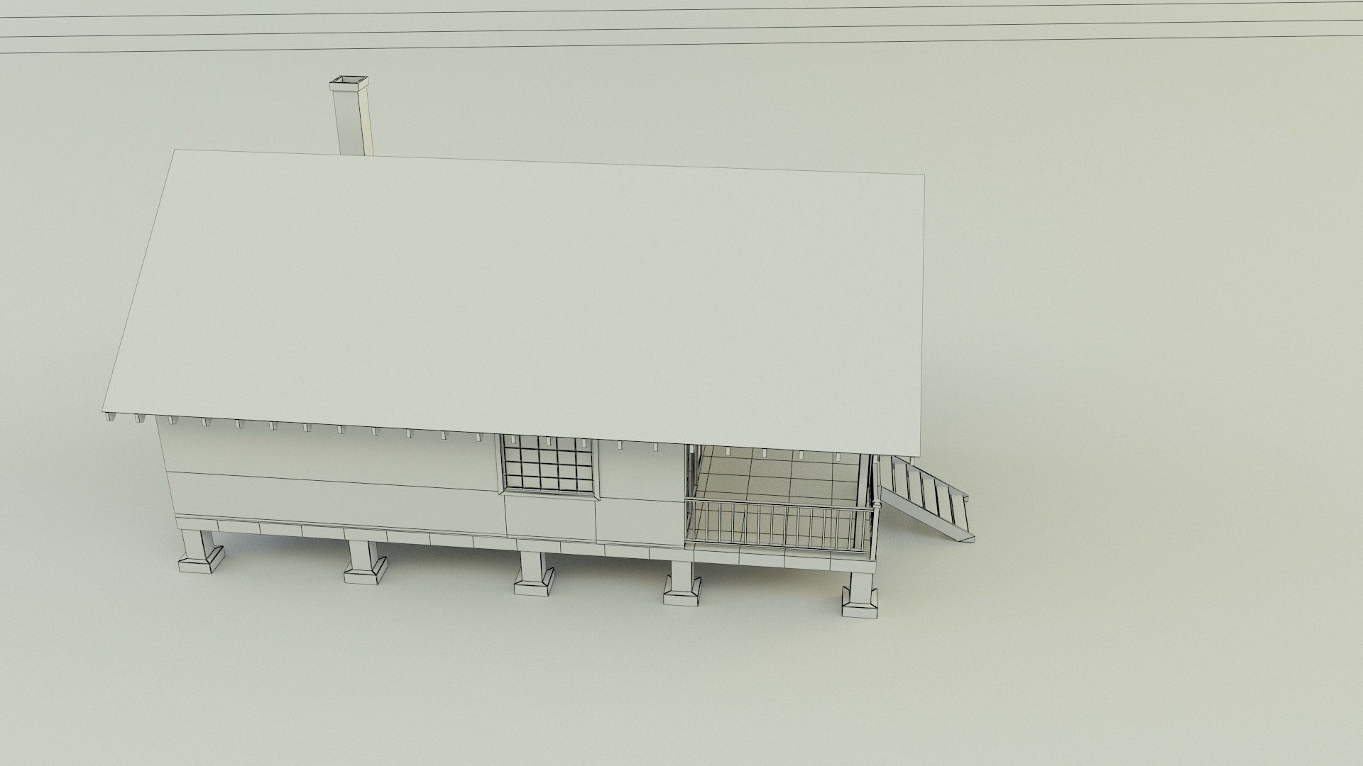 3D Guest House Model Model - TurboSquid 2306989