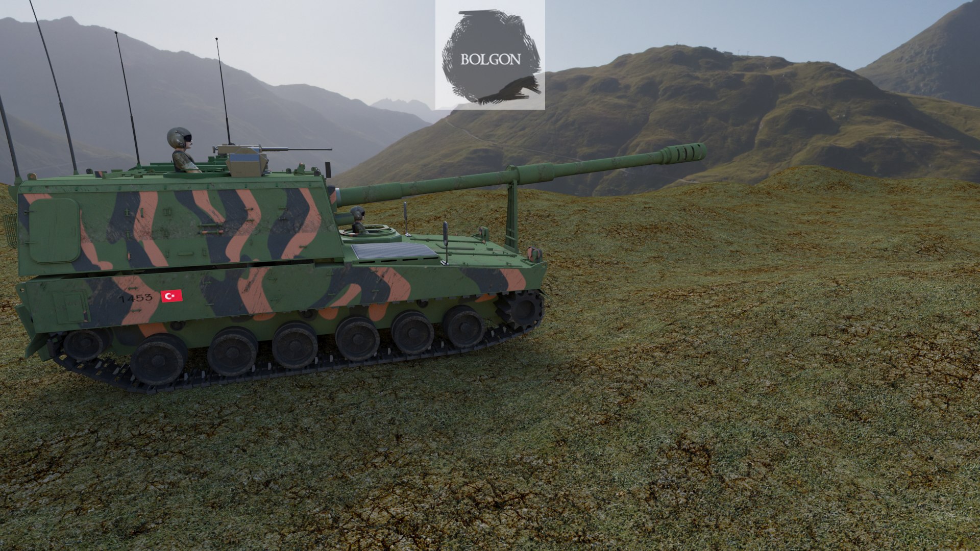 3D Army Turkish Obus - TurboSquid 1270873