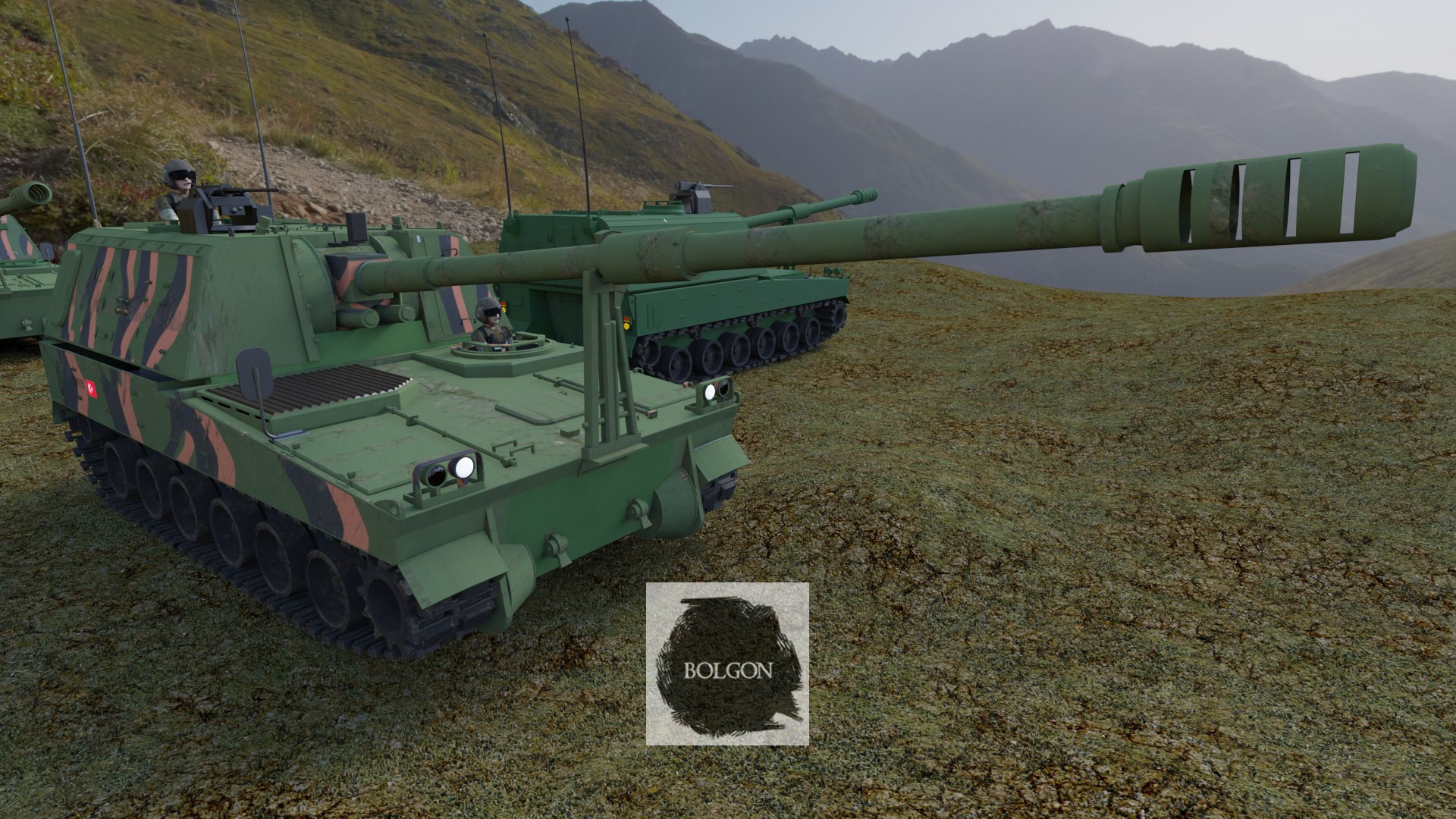 3D Army Turkish Obus - TurboSquid 1270873