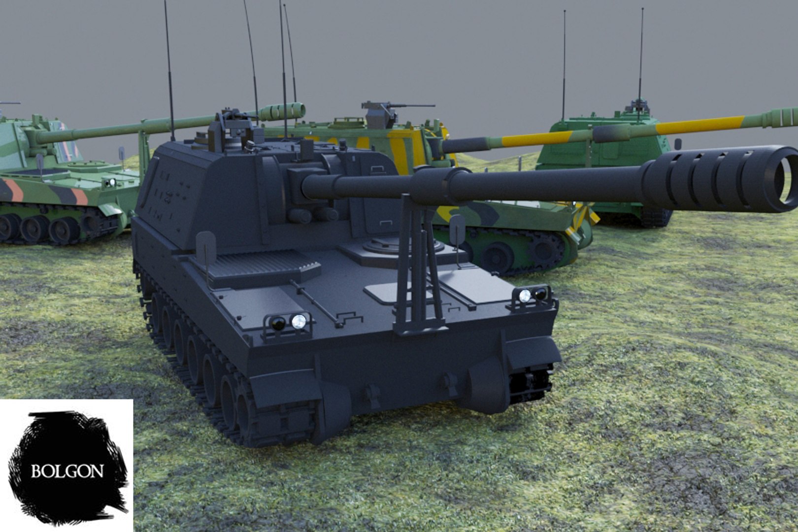 3D Army Turkish Obus - TurboSquid 1270873