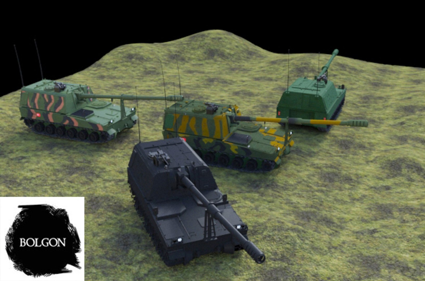 3D Army Turkish Obus - TurboSquid 1270873