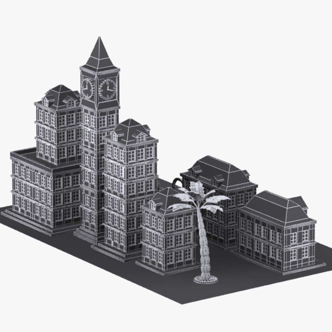 Max Cartoon Building Toon