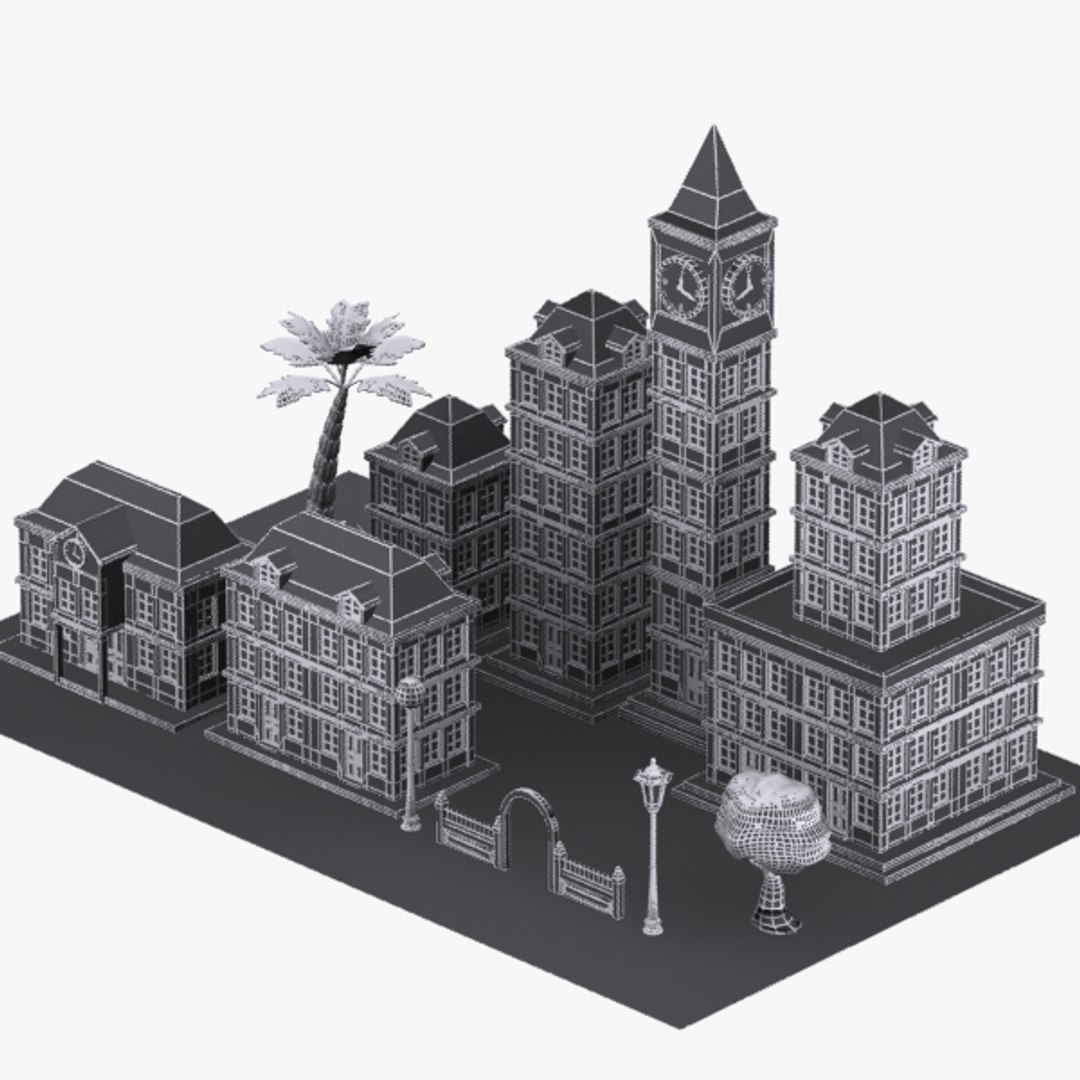 Max Cartoon Building Toon