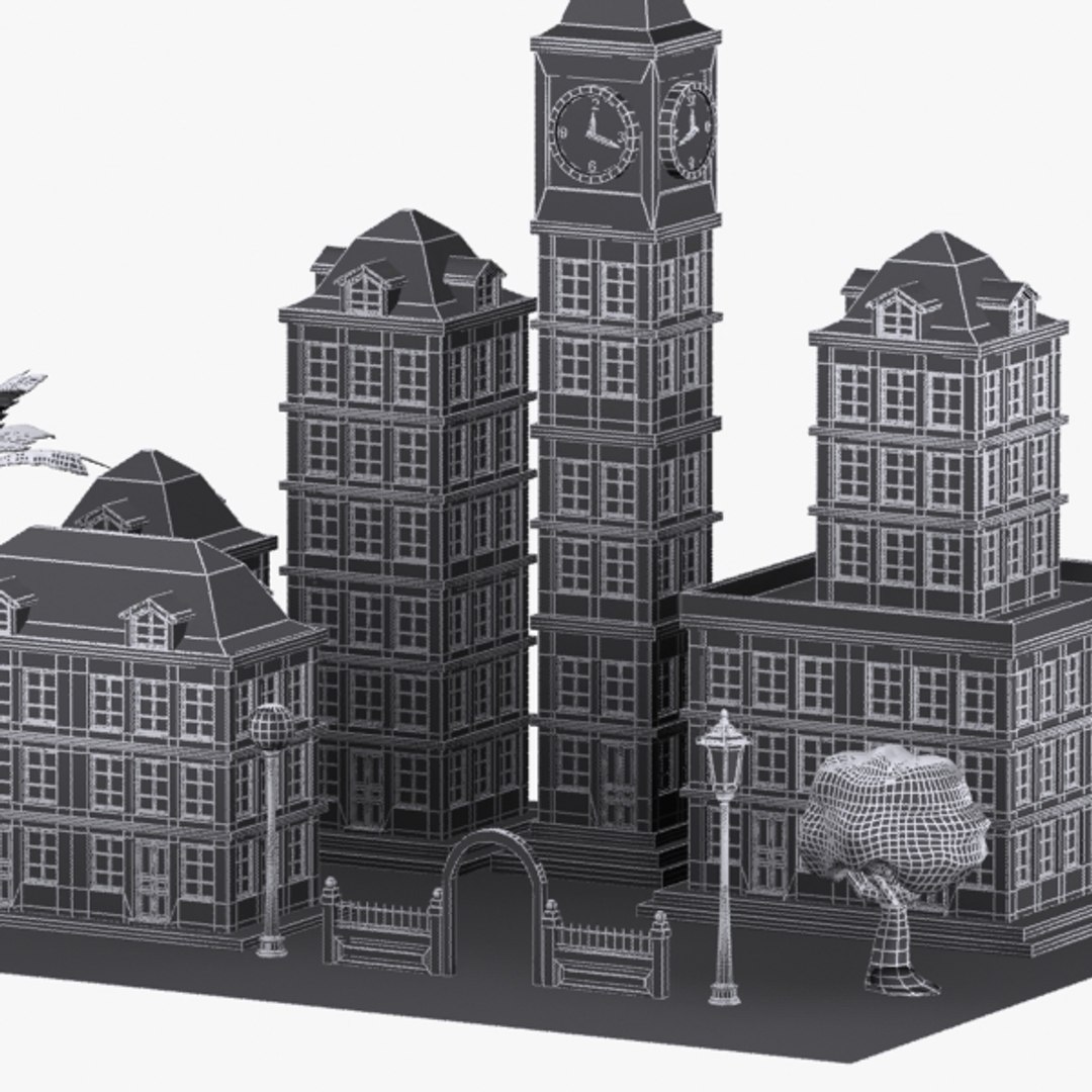 Max Cartoon Building Toon