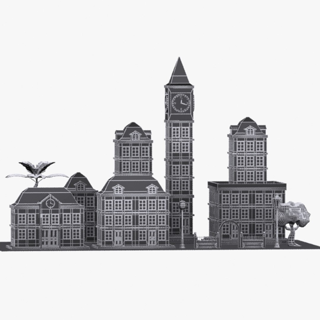 Max Cartoon Building Toon