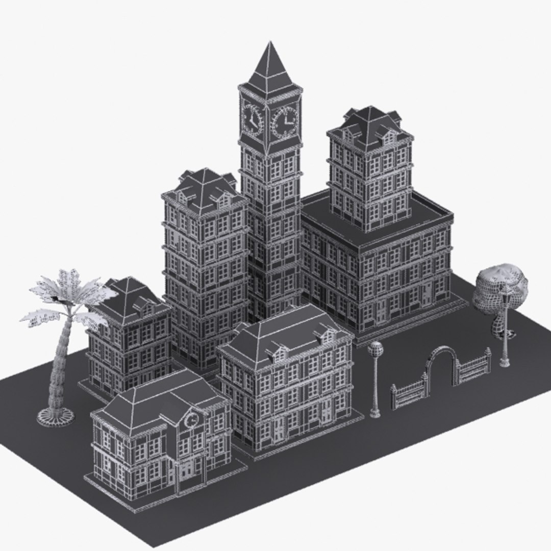 Max Cartoon Building Toon