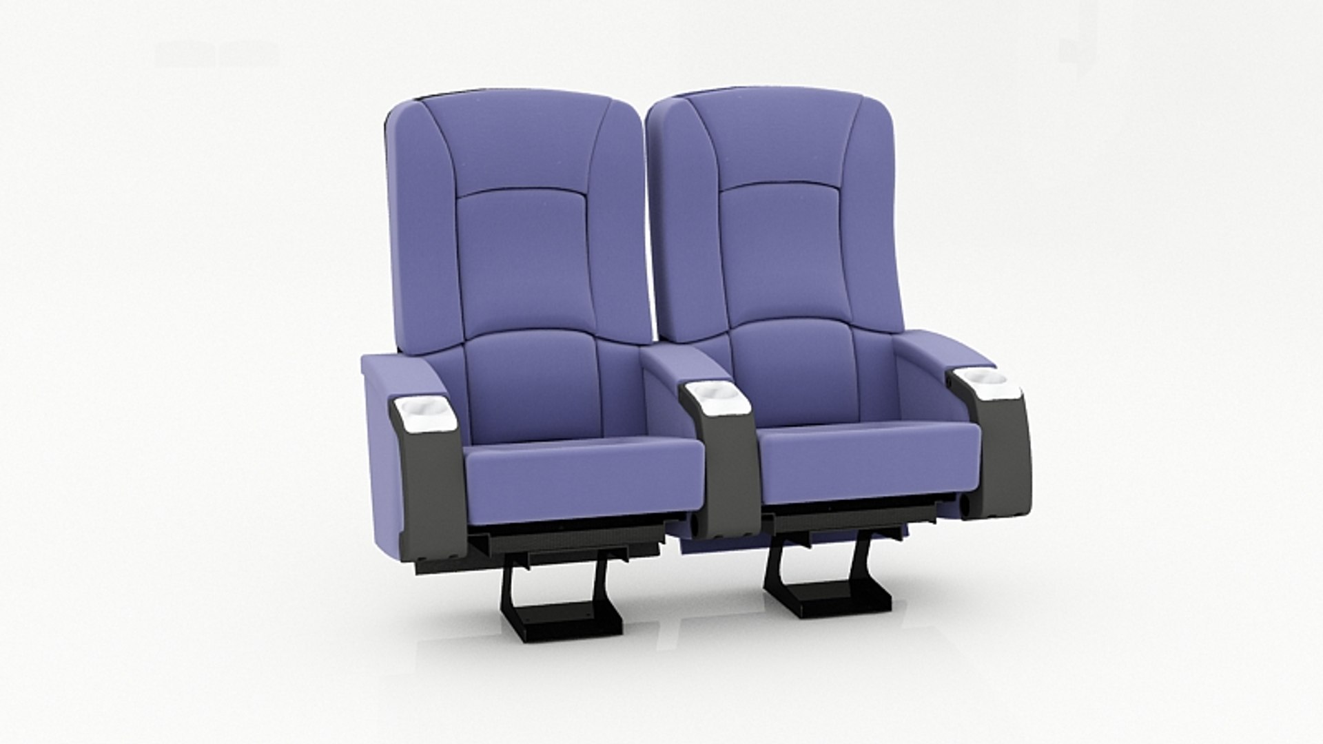 3d Seats Auditorium Theater Model