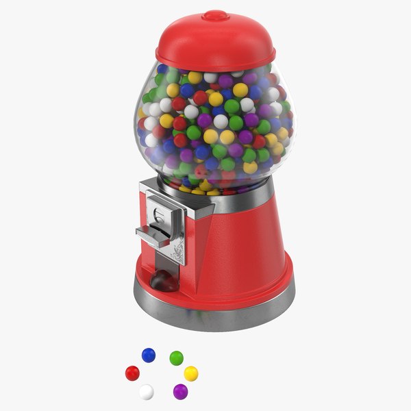 modelo 3d Dispensador de chicle - TurboSquid 955433