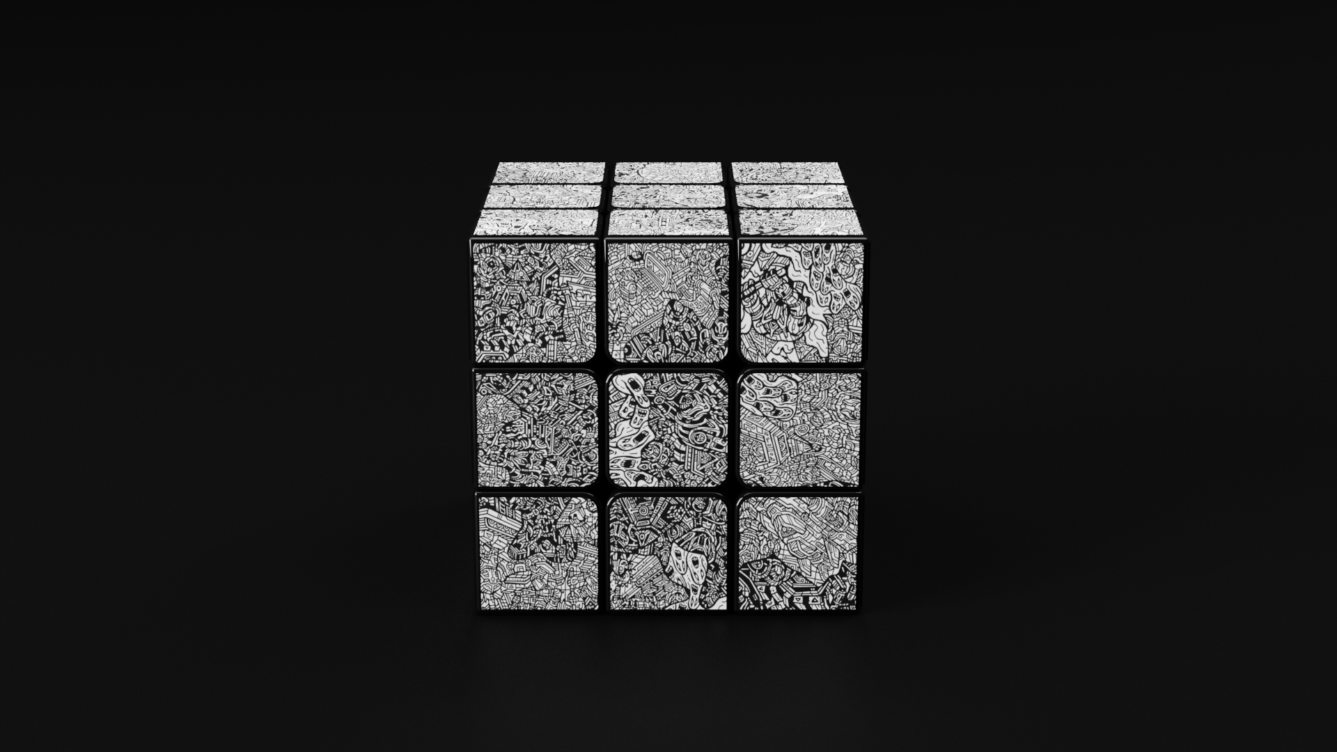 Cube dbrand robot skin 3D - TurboSquid 1587120