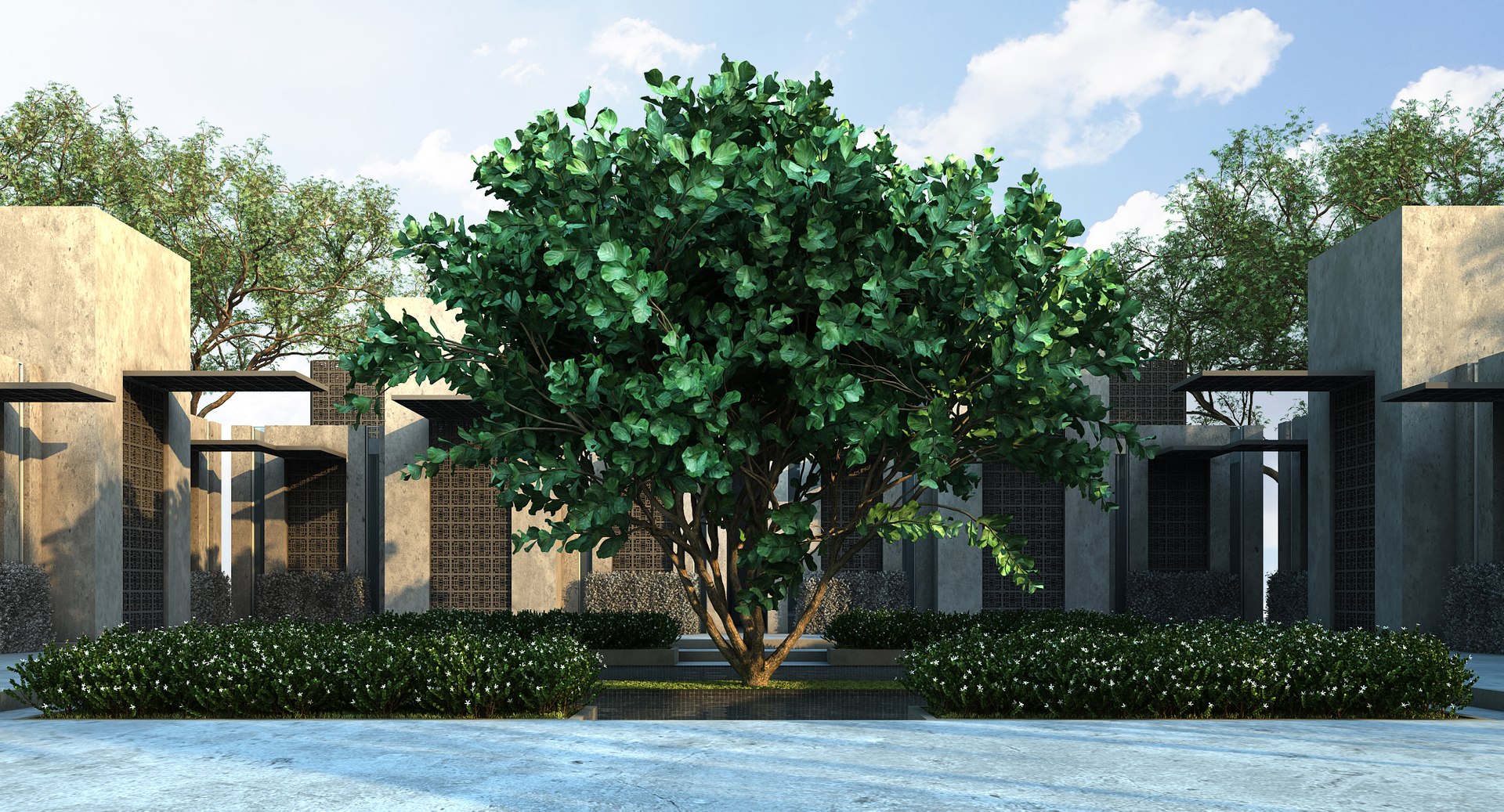 3D Model 2 Tree - TurboSquid 1179246