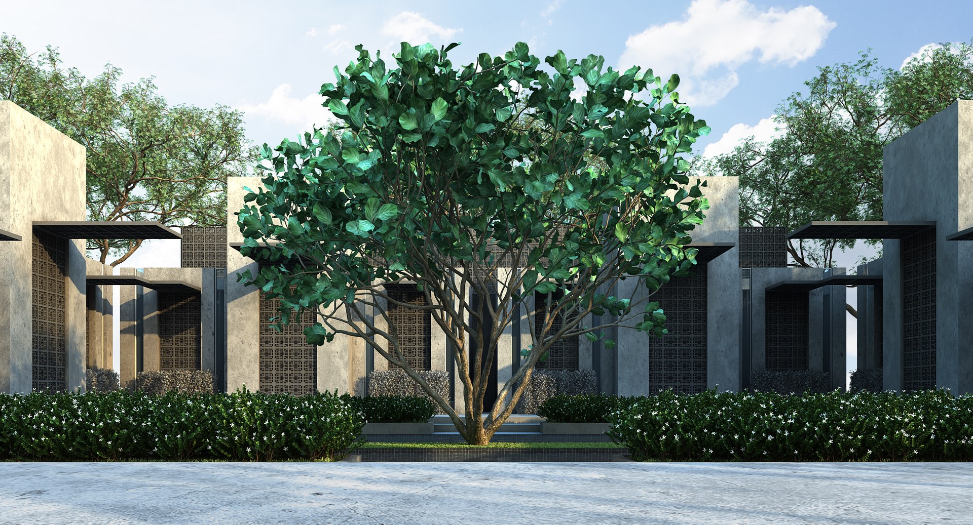 3D Model 2 Tree - TurboSquid 1179246