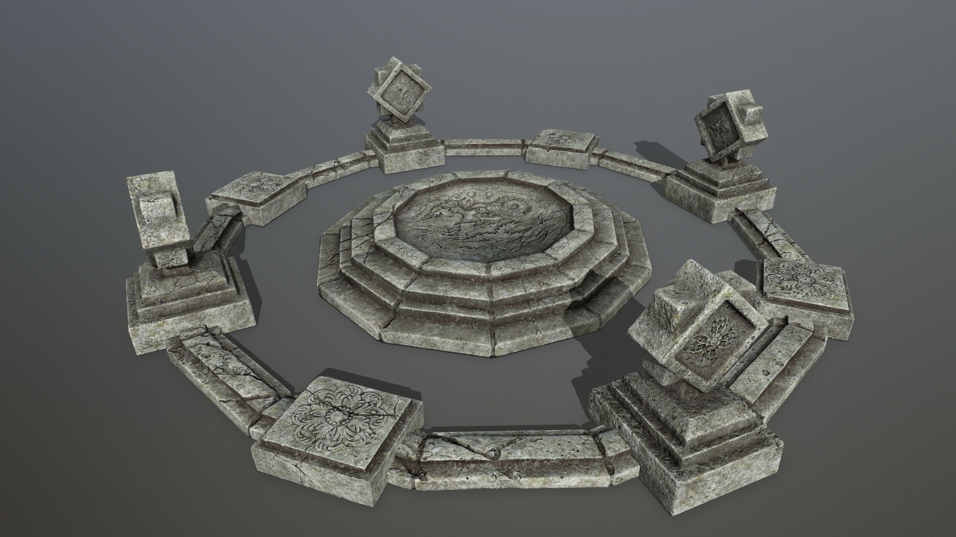 Temple 3D model - TurboSquid 1372129