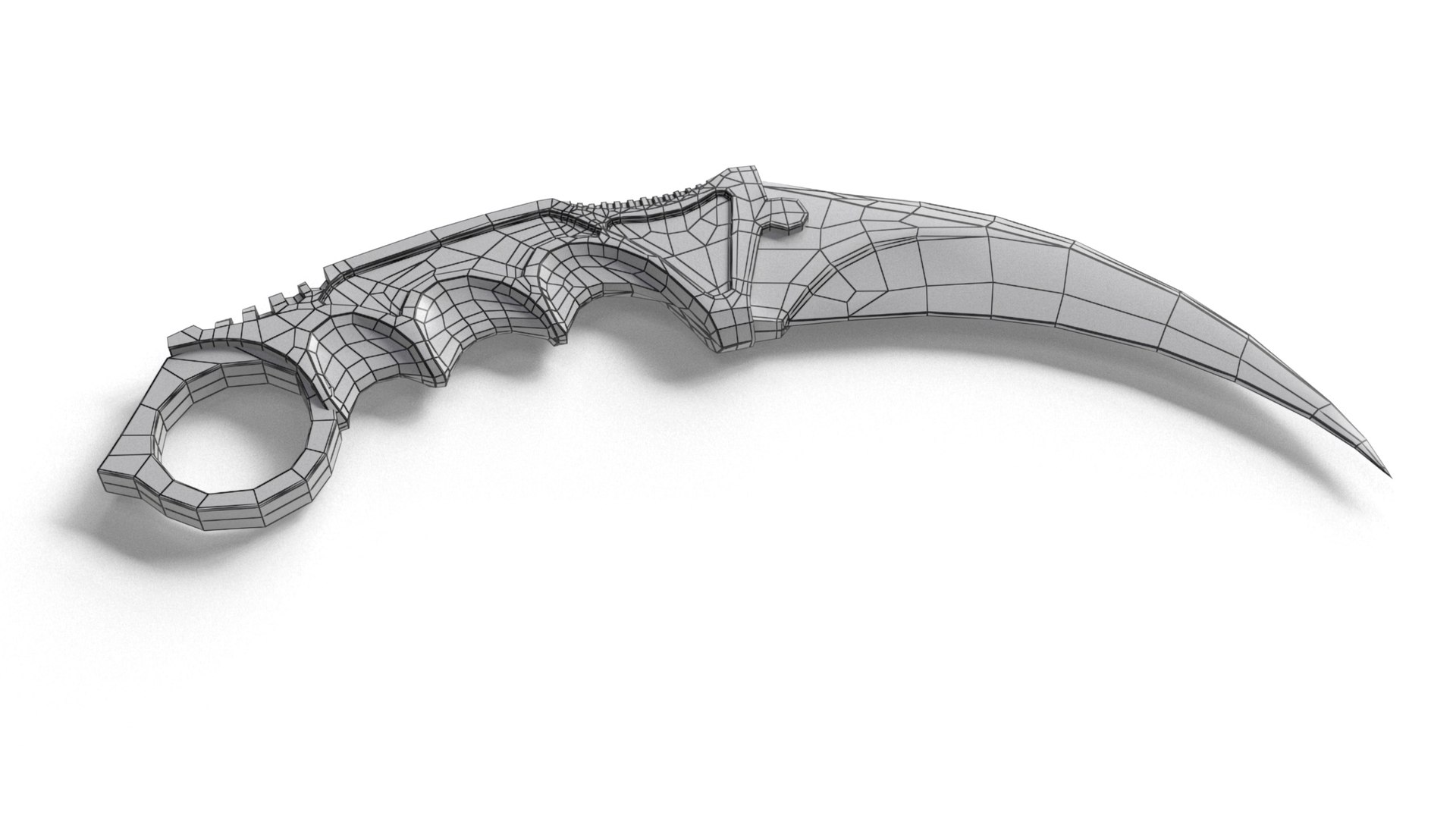 Tactical Karambit Knife Model - TurboSquid 2057042
