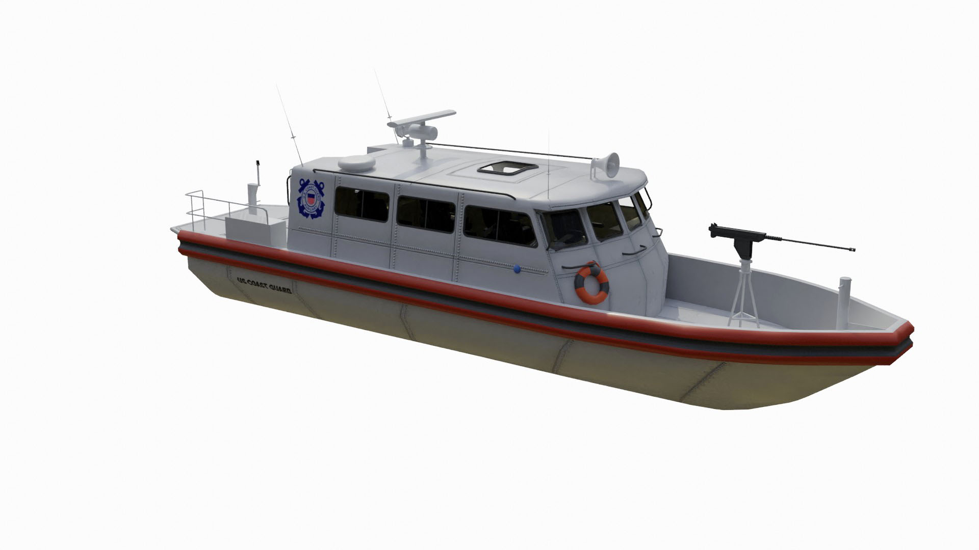 coast guard 3d model