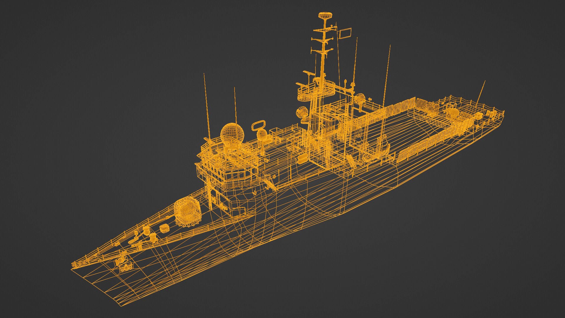 Coast Guard 3d Model