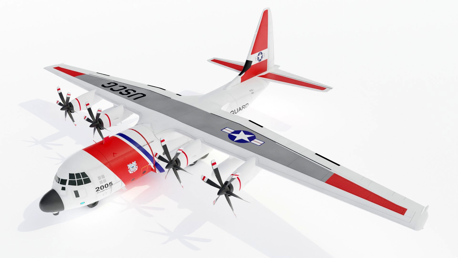 Coast Guard 3d Model