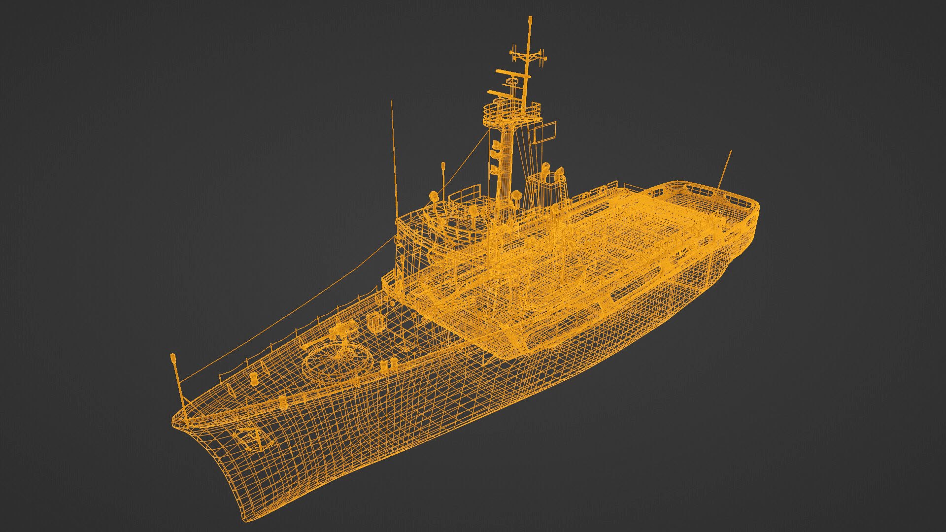 Coast Guard 3d Model