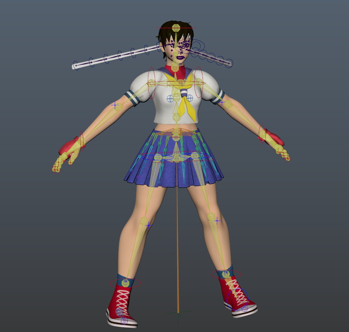 Sakura Street Fighter Obj