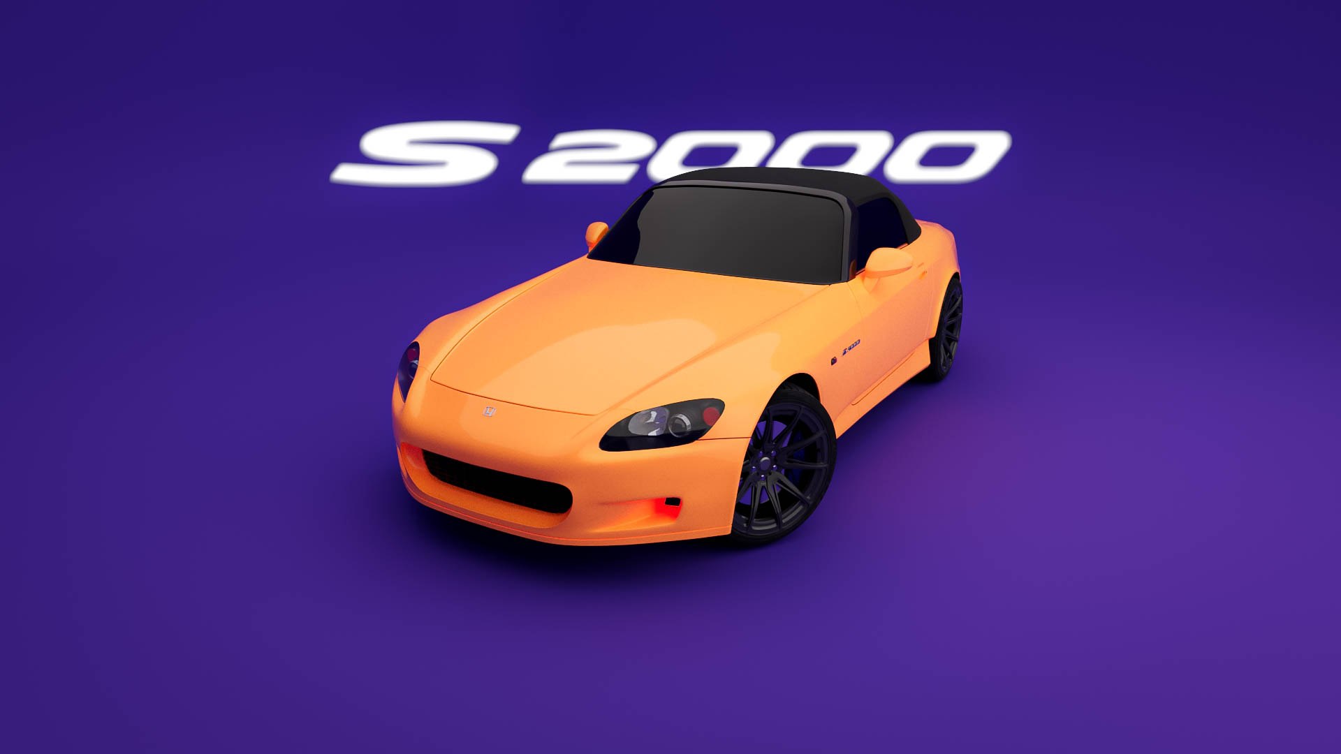 Honda S2000 Model - TurboSquid 1979325