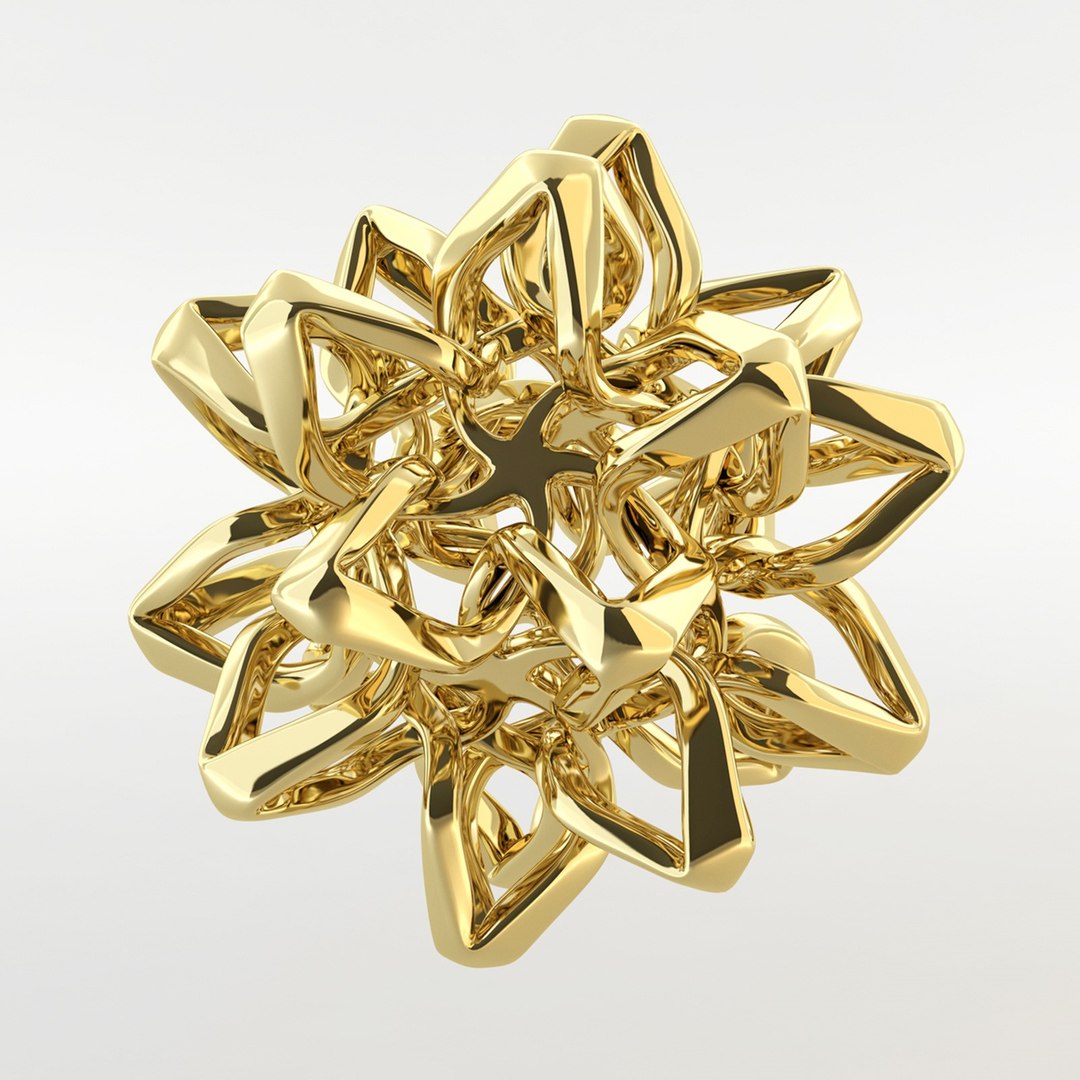 Star Flower 3d Model