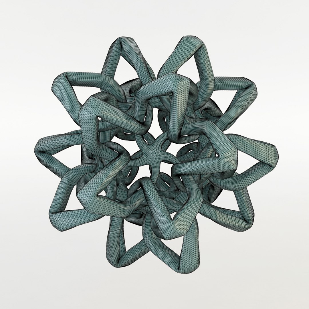 Star Flower 3d Model