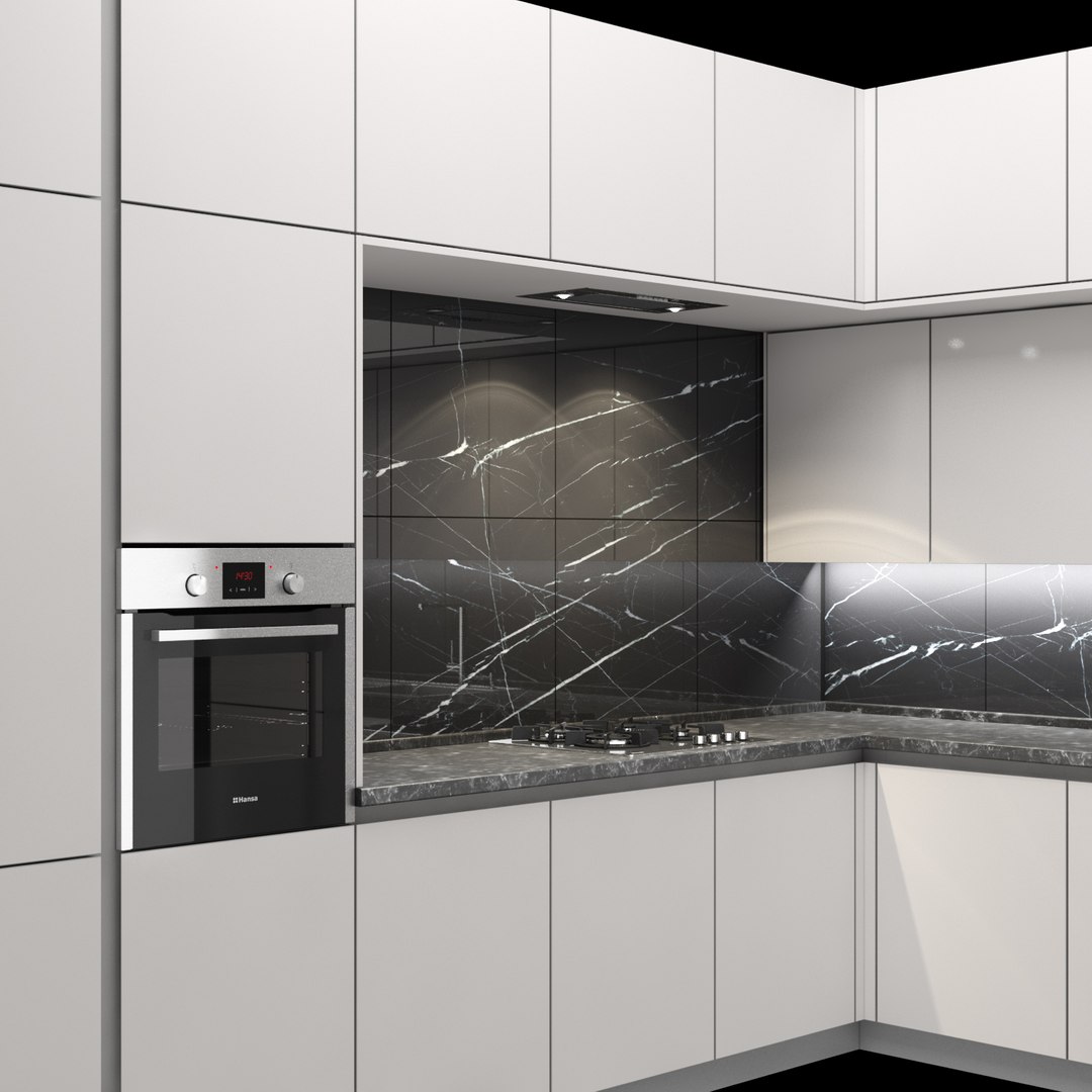 Kitchen Veneto 3D - TurboSquid 1489296
