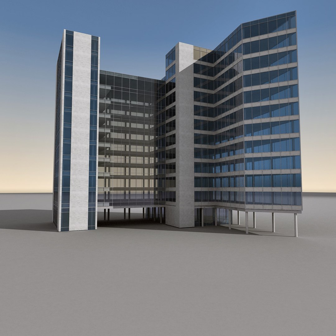3d Modern Building