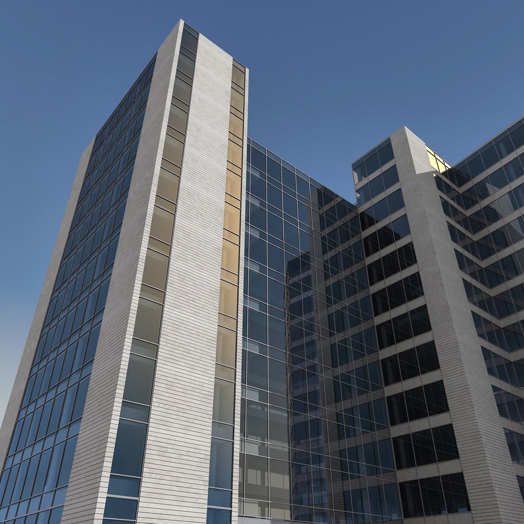 3d Modern Building