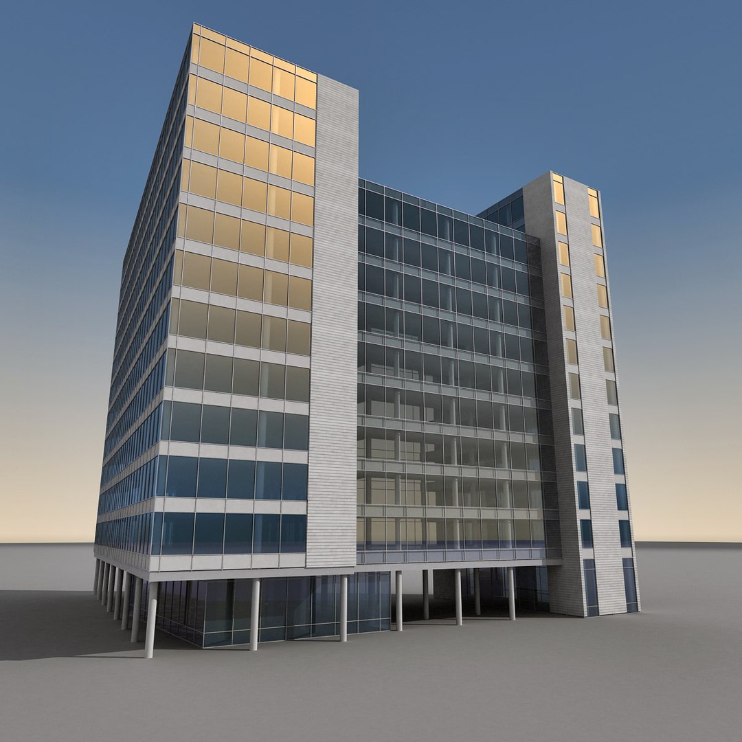 3d Modern Building