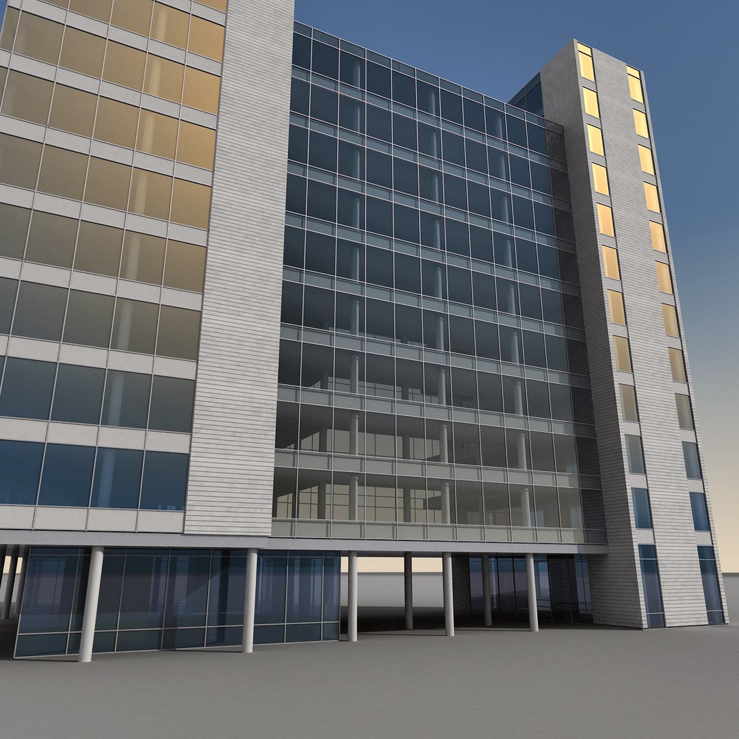 3d Modern Building