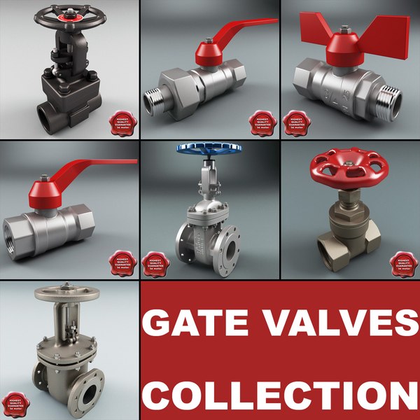 Gate Valve 3D Models for Download | TurboSquid